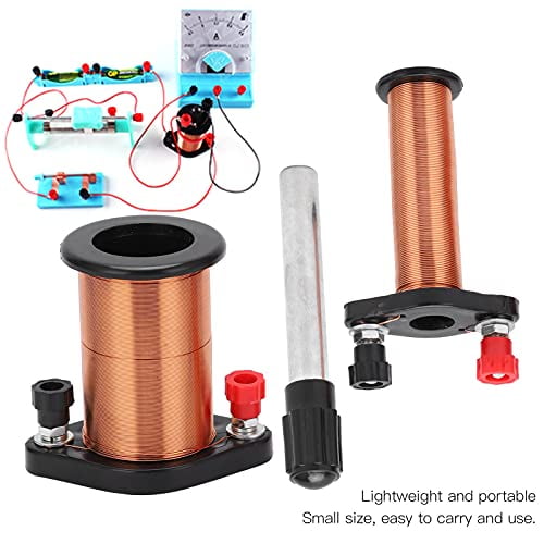 Electromagnetic Induction Solenoid, Secondary Coil Physics Teaching ...