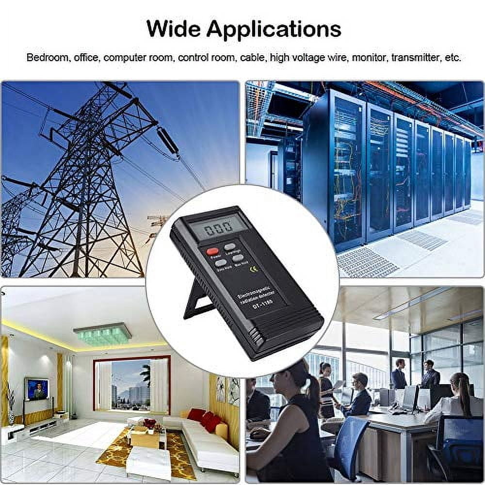 Electromagnetic Radiation Detector, EMF Meter, -1180 Dual Frequency ...