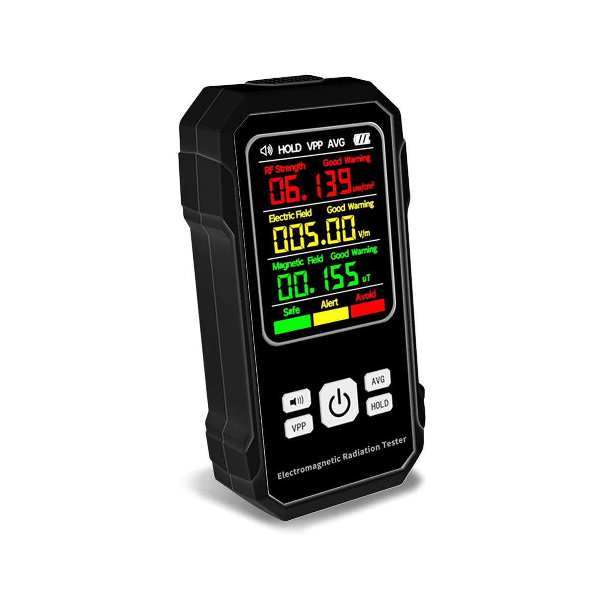 Electromagnetic Radiation Detector Electric Magnetic Field Tester Meter Rf Strength Detection