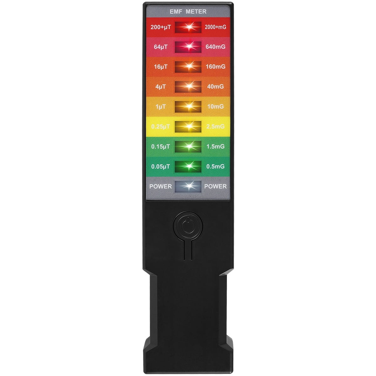 Electromagnetic Radiation Detector Handheld EMF Reader Battery Operated ...