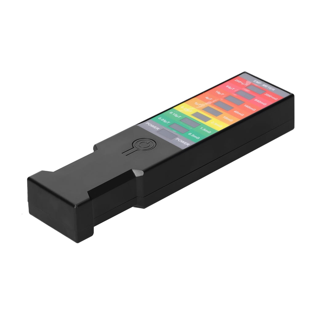 Electromagnetic Radiation Detector LED EMF Gauss Meter Magnetic Field ...