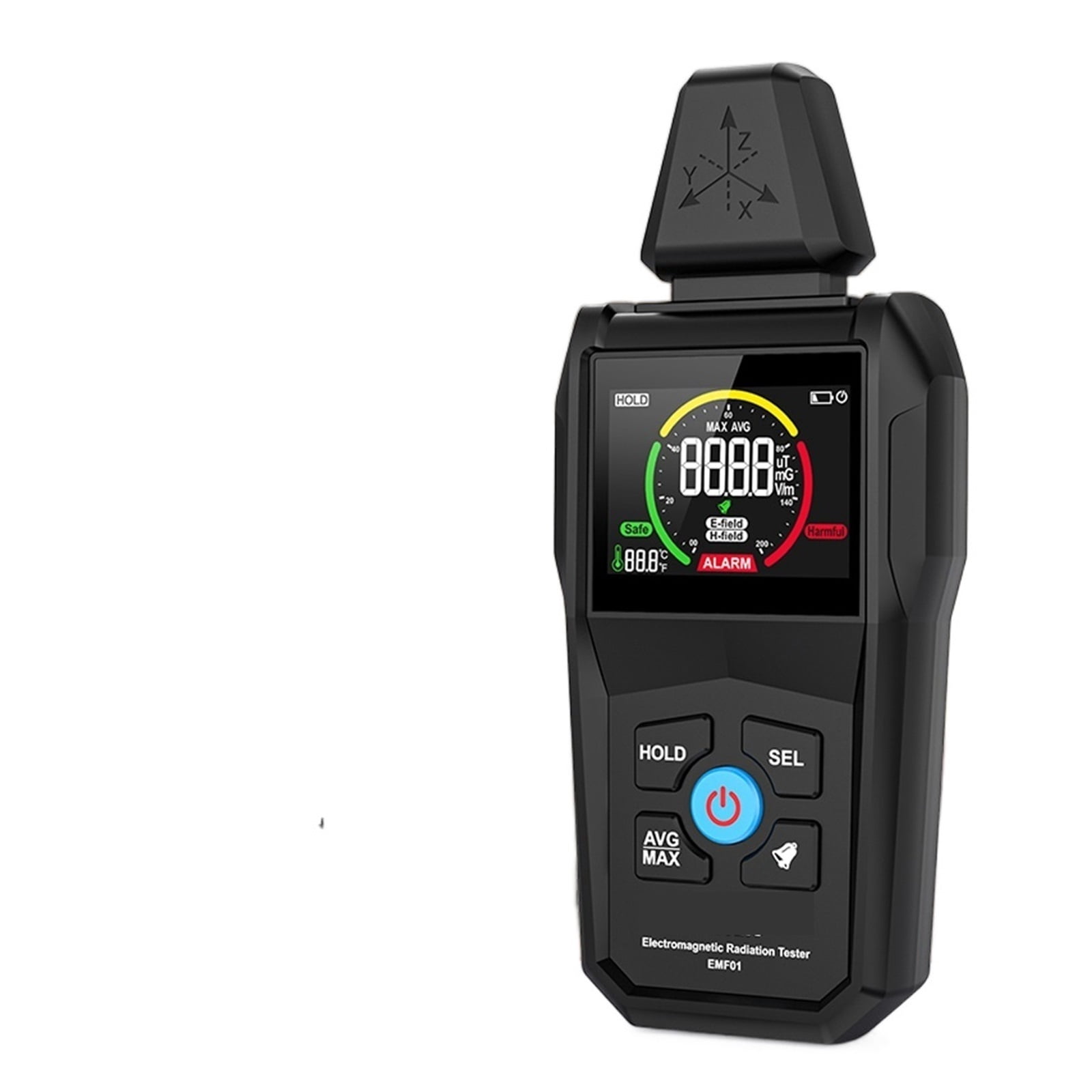 Electromagnetic Radiation Detector Multi-function Temperature Humidity ...