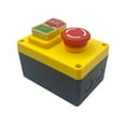 Electromagnetic Safety Push Button Switches 250V 16A ABS Stop for Power ...