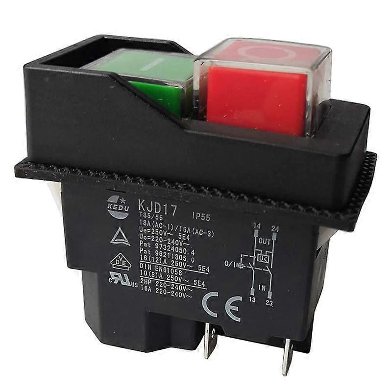 Electromagnetic Switches Pushbutton Switches for Garden Tools KJD17 ...