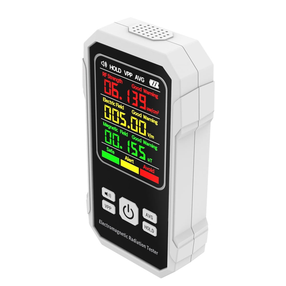 Electromagnetic radiation detector electric field and magnetic strength ...