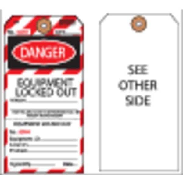 Electromark Danger Tag,5-3/4 x 2-7/8 In,PK100 Y625855 - Walmart.com