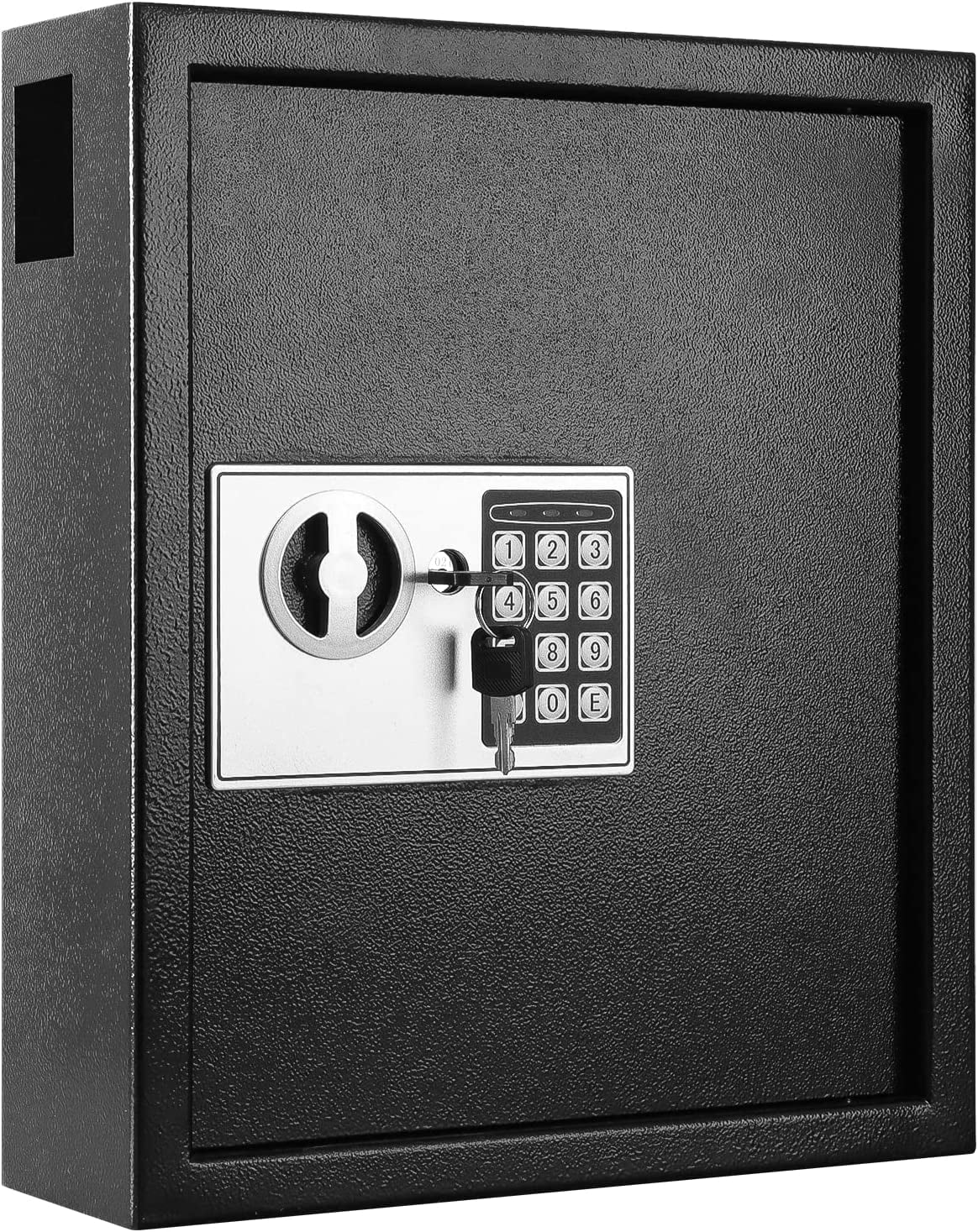 Electronic 60-Key Cabinet Wall-Mounted Digital Key Safe, Key Lock Box ...
