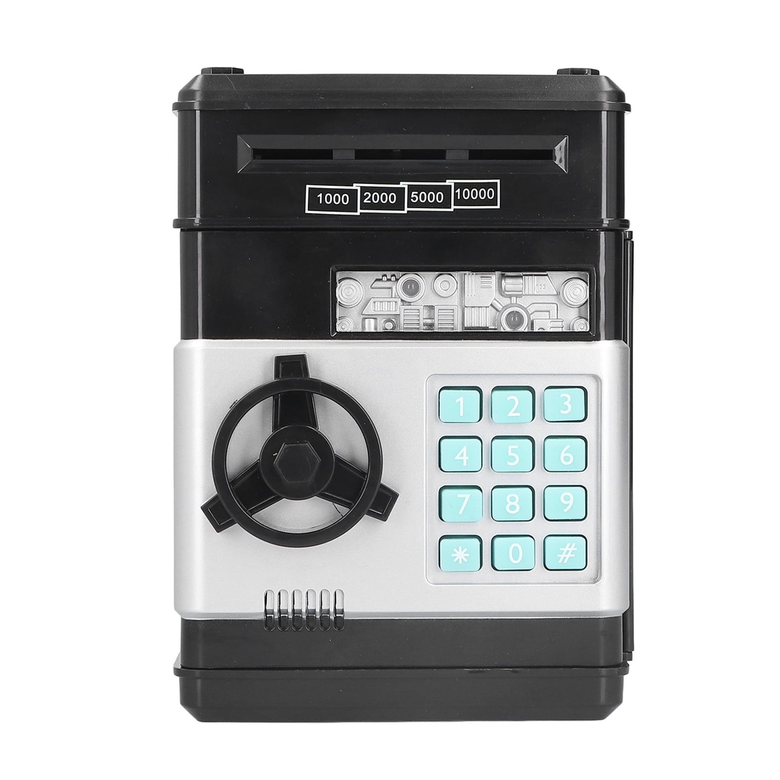 Electronic ATM Saving Box Cash Coins Save Banks Piggy Bank Can Auto ...