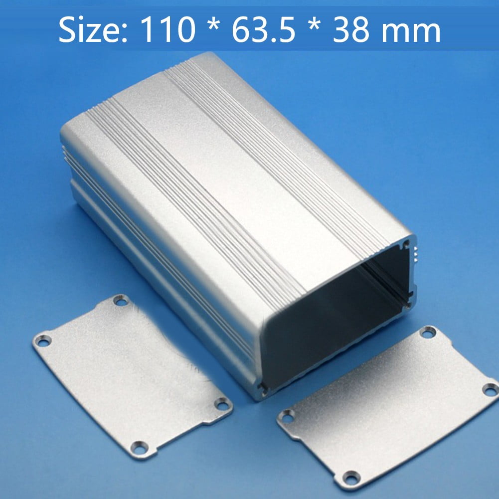 Electronic Aluminum PCB Instrument Enclosure Case Project Box DIY 110* ...