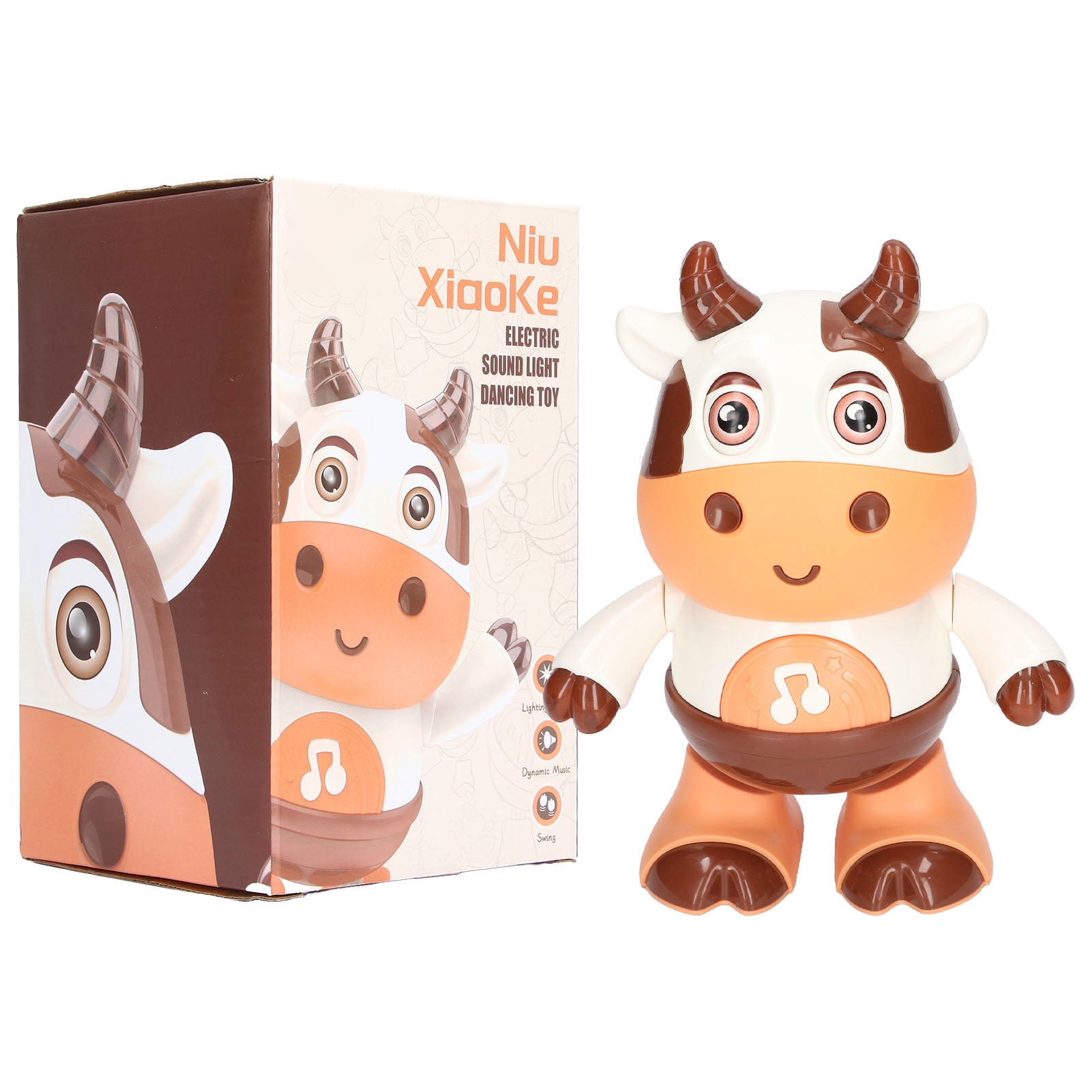 Electronic Animal Toy Singing Dancing Lightings Flexible Limbs ...