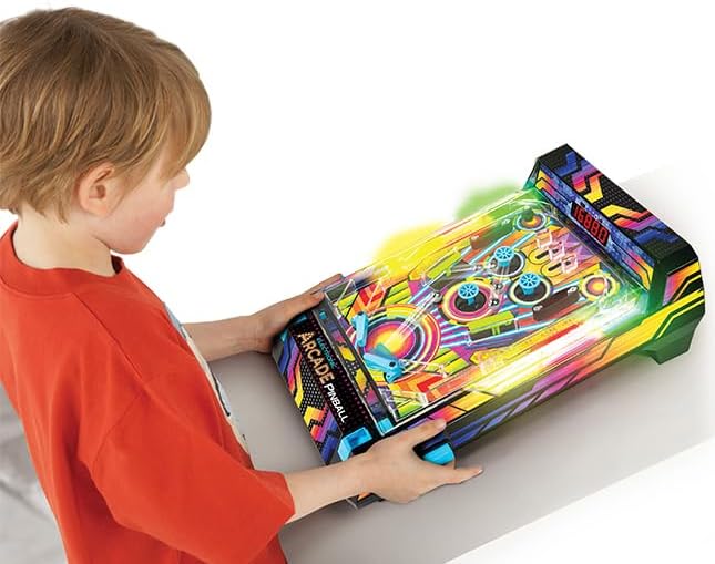 Electronic Arcade Pinball - Tabletop Pinball Machine for Kids 6 ...