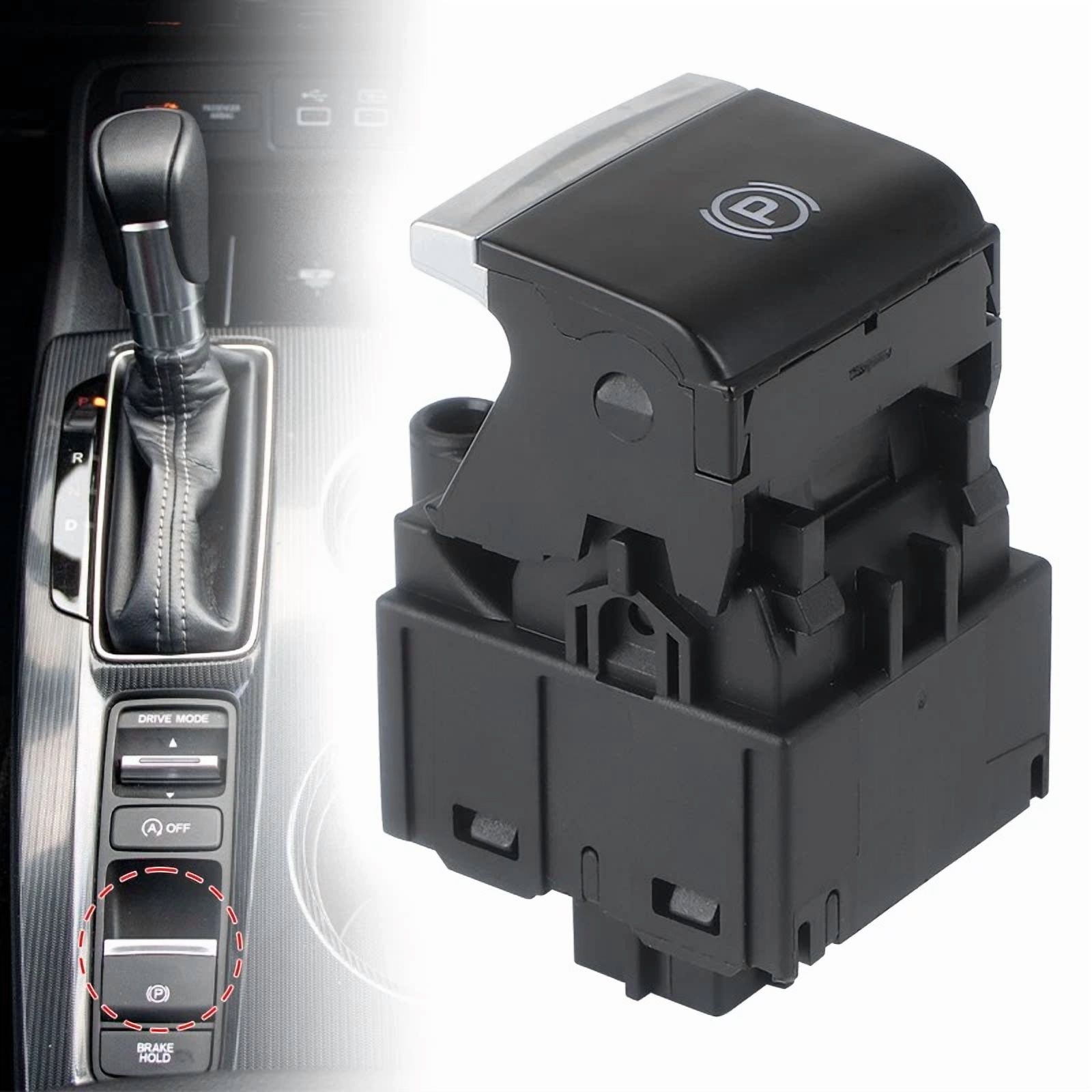 Electronic Auto Hand Brake Button Parking Switch 35355-TBA-A01 For ...
