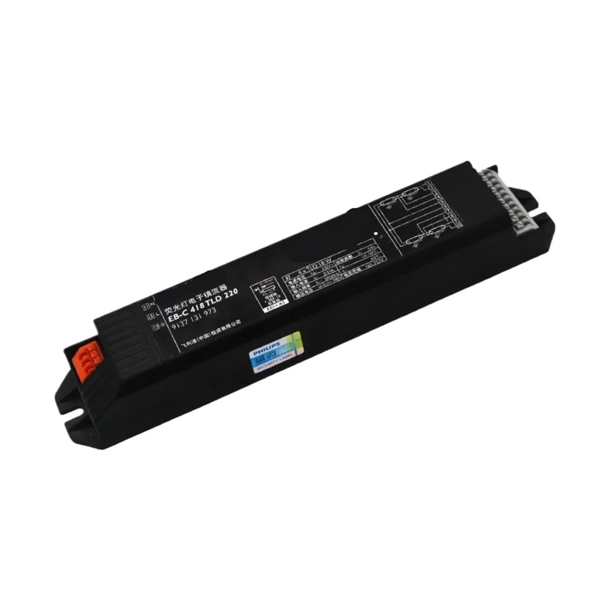 Electronic Ballast Fit For Philips T8 18W Fluorescent Lamp Fluorescent ...