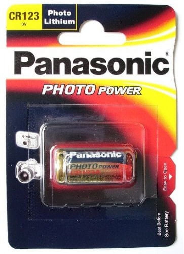 Electronic Battery CR123A 3V 1550mAh (1 piece) - Walmart.com