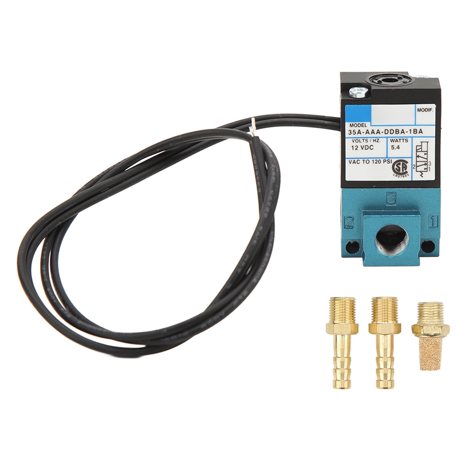 Electronic Boost Control Solenoid Valve 3 Port DC 12V 5.4W Stable PWM ...