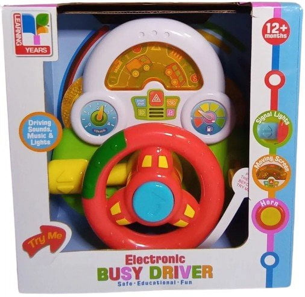 Electronic Busy Driver Educational Baby Kids Learning Wheel Toy By ...