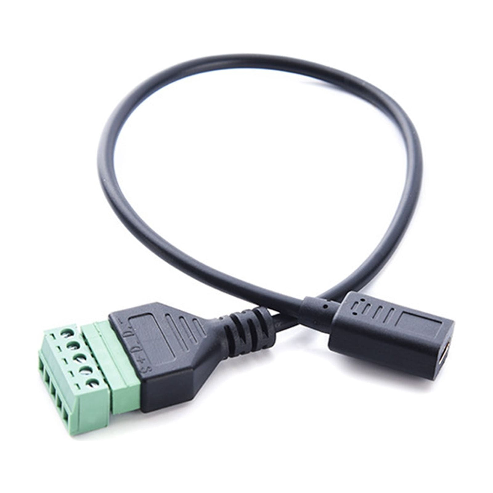 Pluggable Block Connector Type C USB Female To 5 Pin Screw Terminals ...