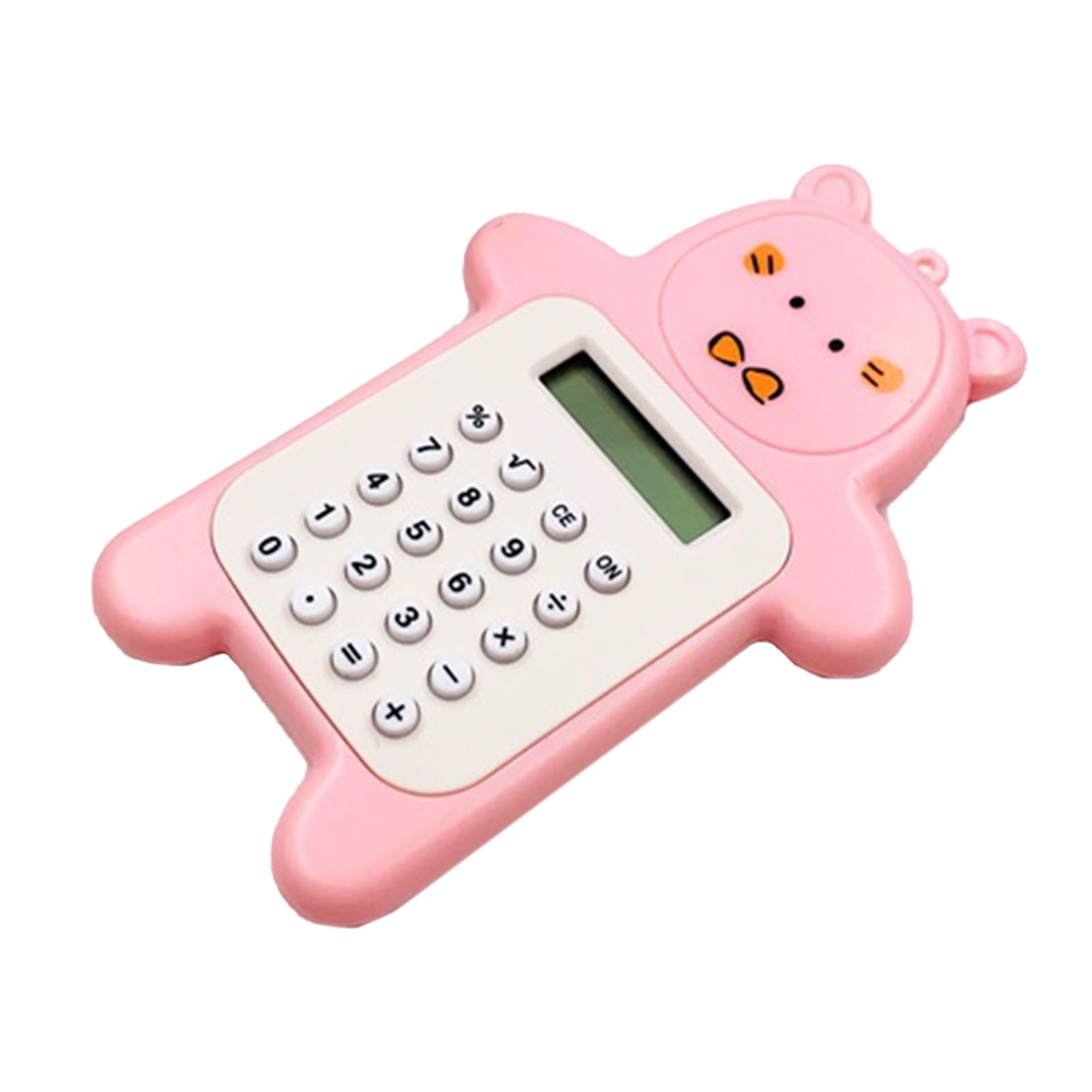Electronic Calculator Adorable Bear Shape Plastic Lively Face ...