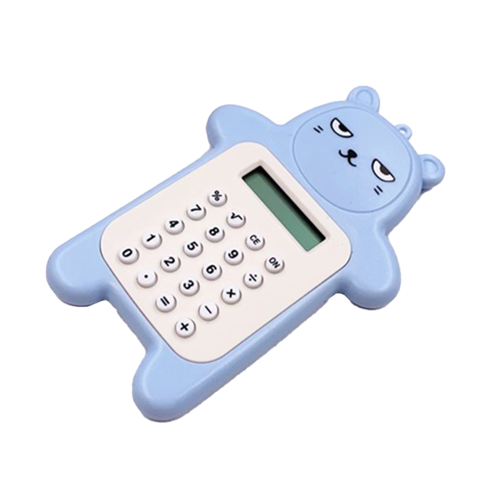 Electronic Calculator Adorable Bear Shape Plastic Lively Face ...