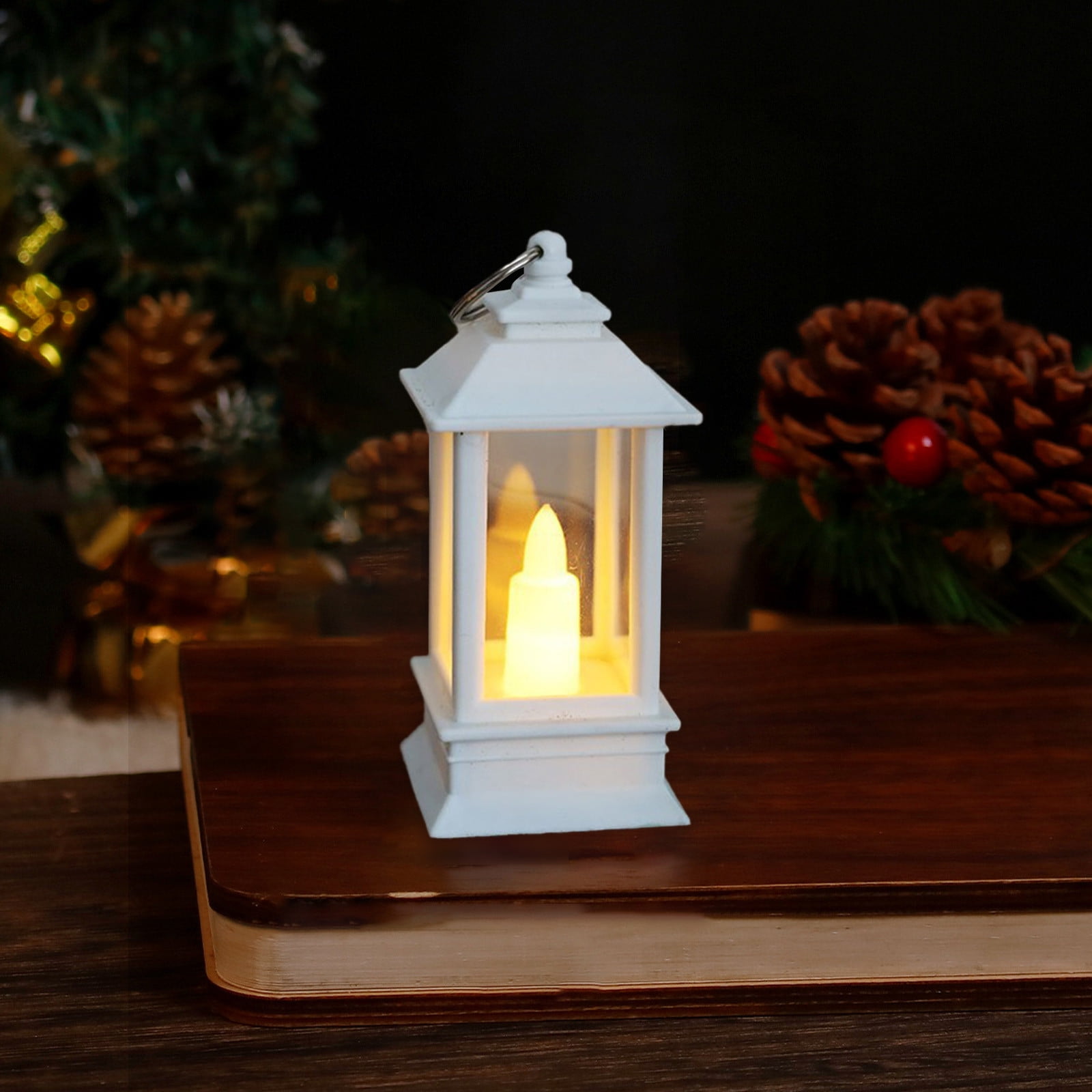 Electronic Candle Ambient Light Christmas Small Oil Lamp Mini Light ...