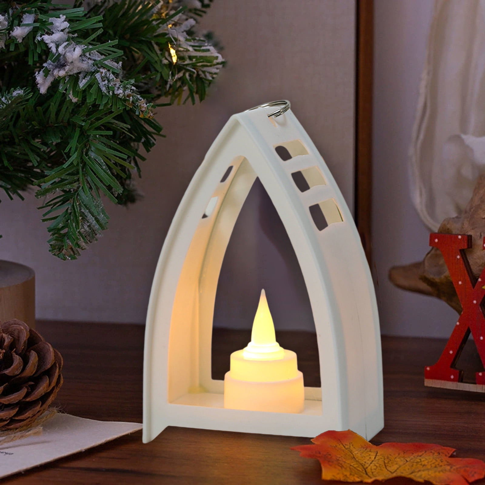 Electronic Candle Ambient Light Mood Lamp With Realistic Flicker Flame ...