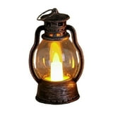 Electronic Candle Ambient Light - Safe Flickering LED Oil Lamp Mini ...