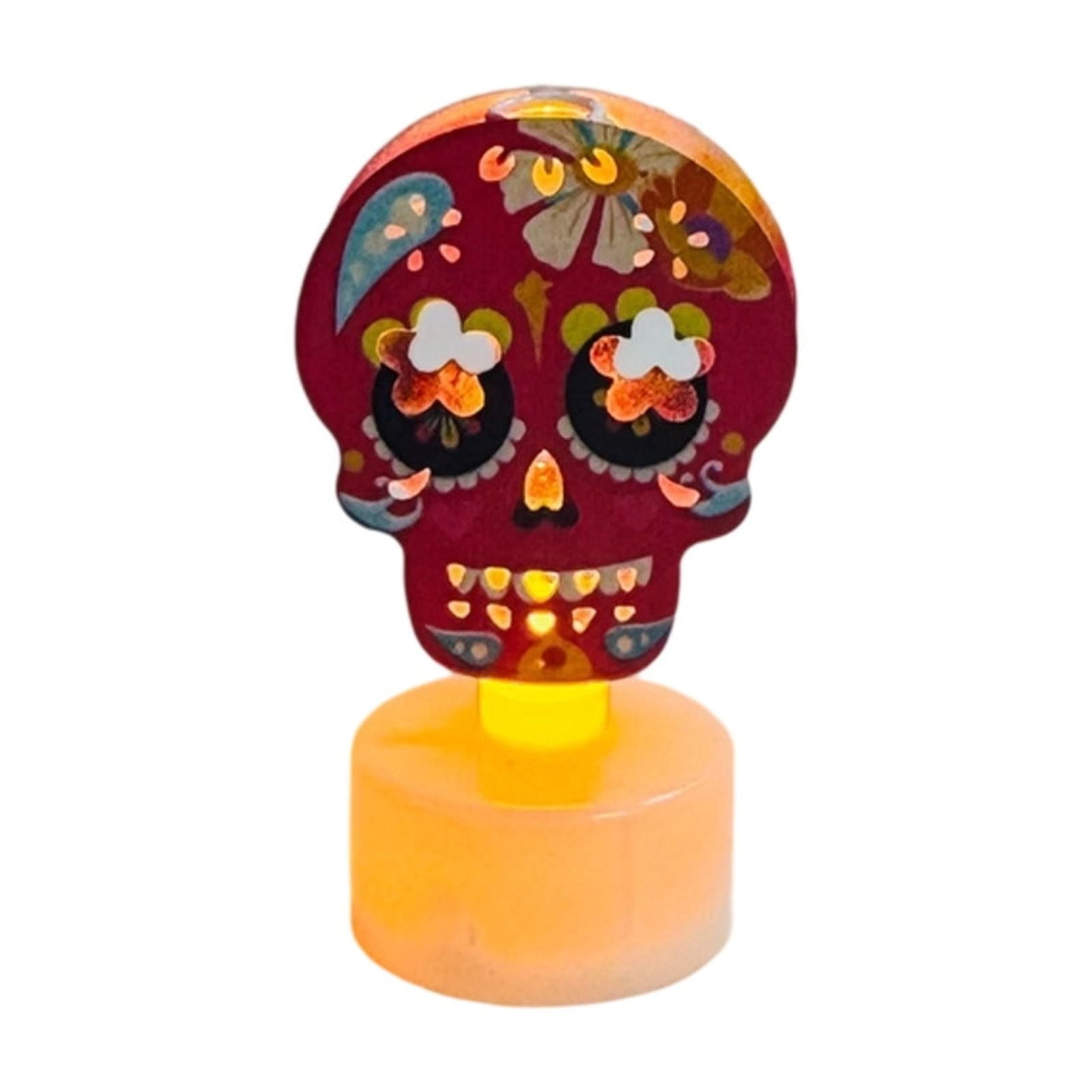 Electronic Candle Lights Festival LED Halloween Wind Lights Decorative ...