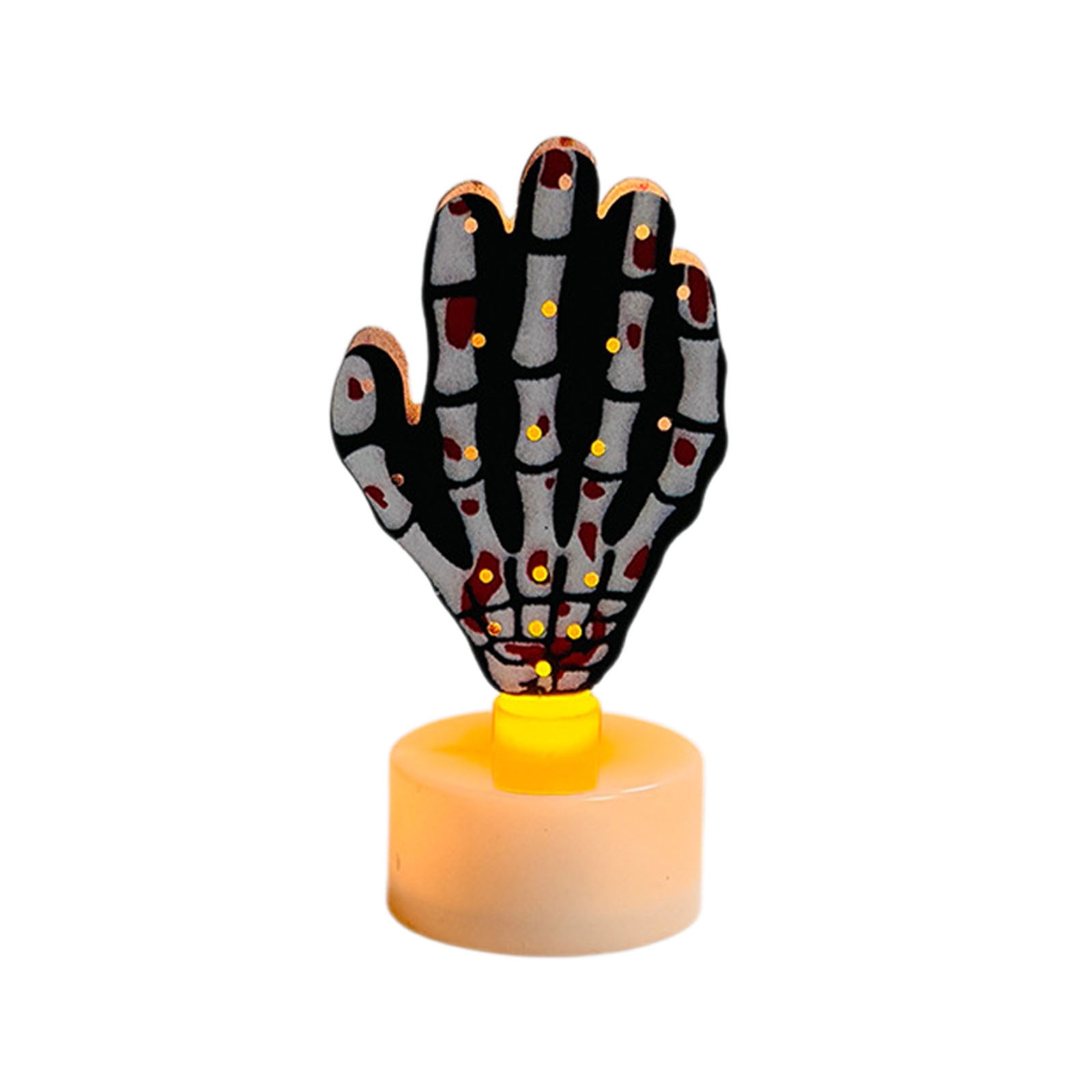 Electronic Candle Lights Festival LED Halloween Wind Lights Decorative ...