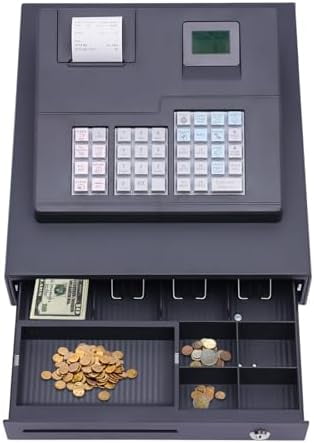 Electronic Cash Register, 38 Keyboards Cash Register, Multifunction ...
