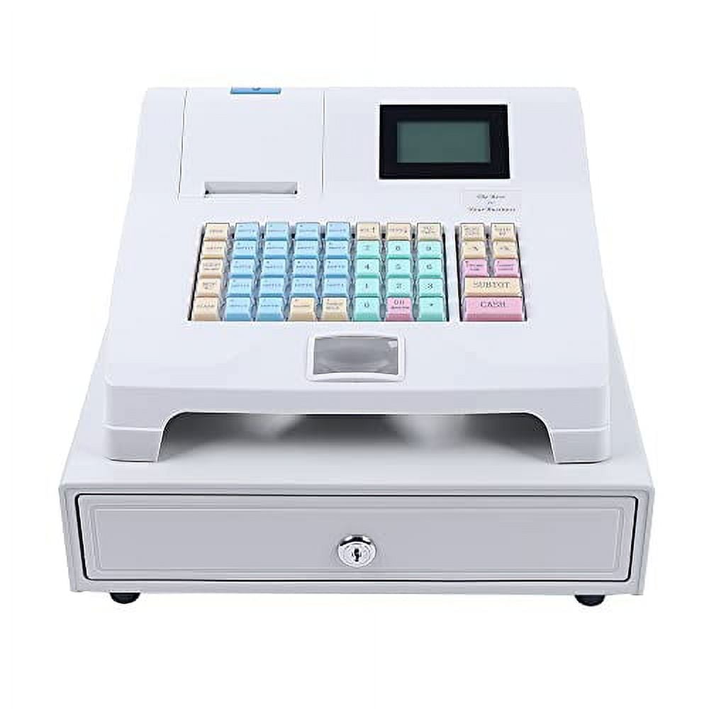 Electronic Cash Register,48 Keys POS System Cash Register,Flat Keyboard ...