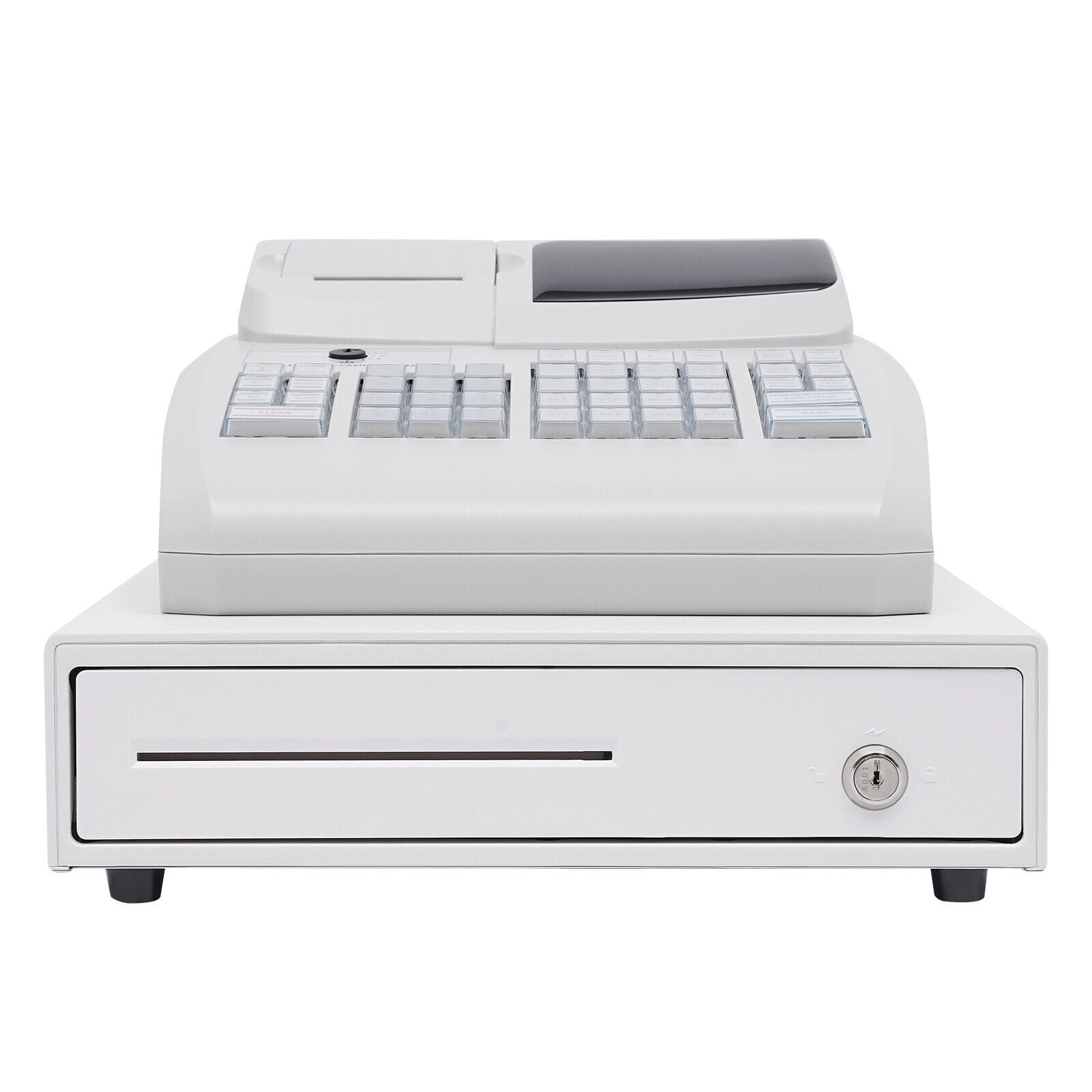 Electronic Cash Register Drawer Box with Key LED Display for Retail ...