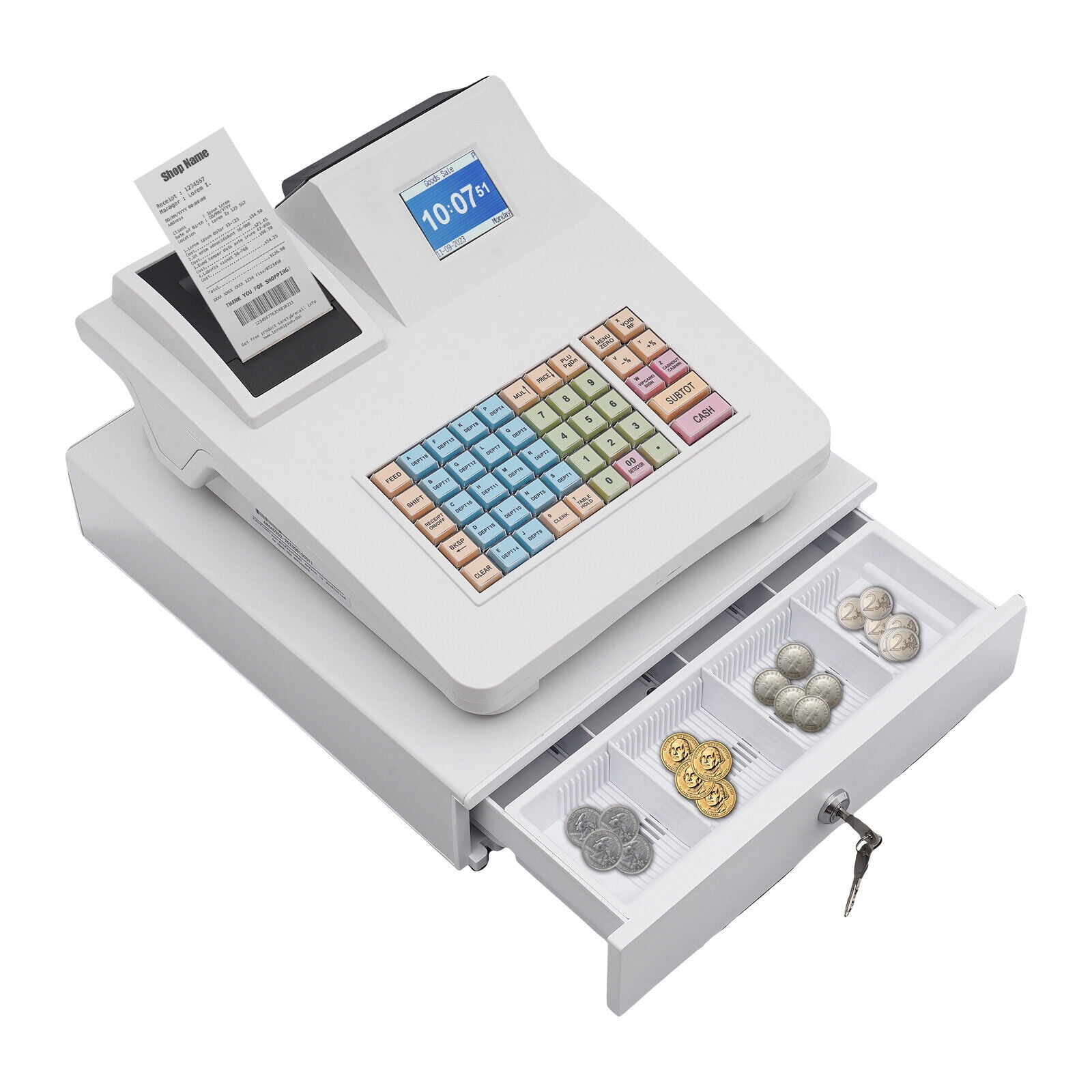 Electronic Cash Register Pos System Supermarket Bar Retail Shop with ...