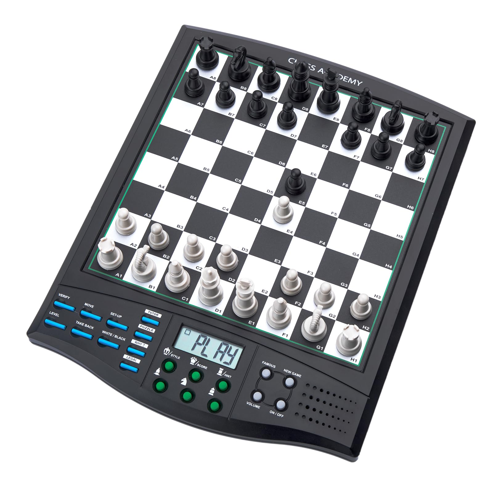 Electronic Chess Board with STF9 Voice Tutor, Electronic Chess Set with ...