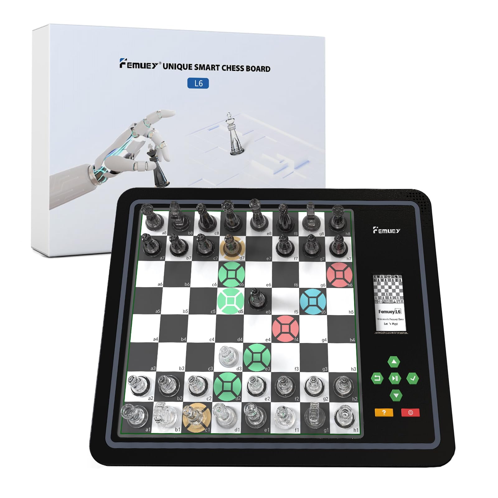 Electronic Chess Set, Computer OIF8 Chess Game, Chess Set Board Game ...