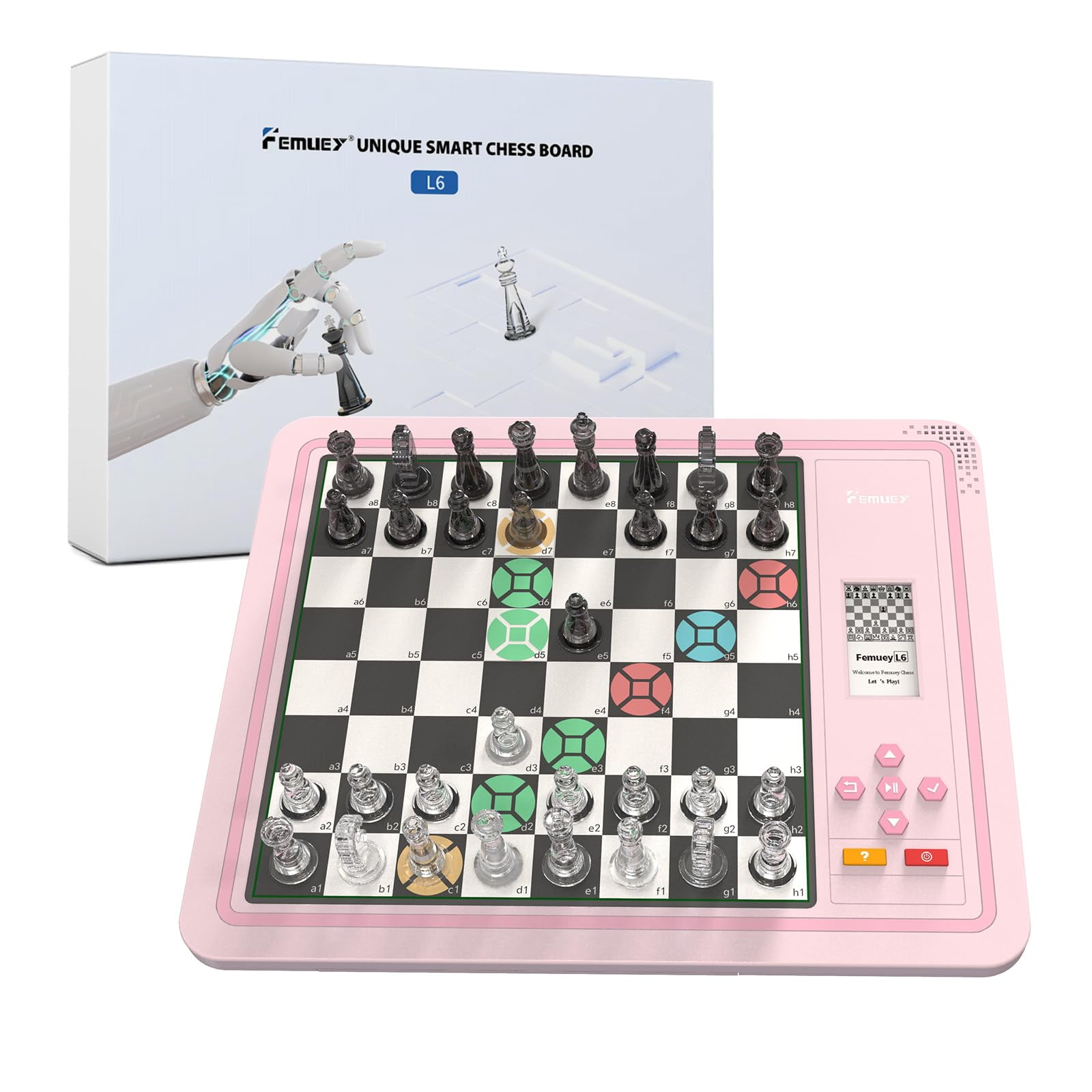 Electronic Chess Set, Computer RRF12 Chess Game, Chess Set Board Game, Electronic Chess Game ...