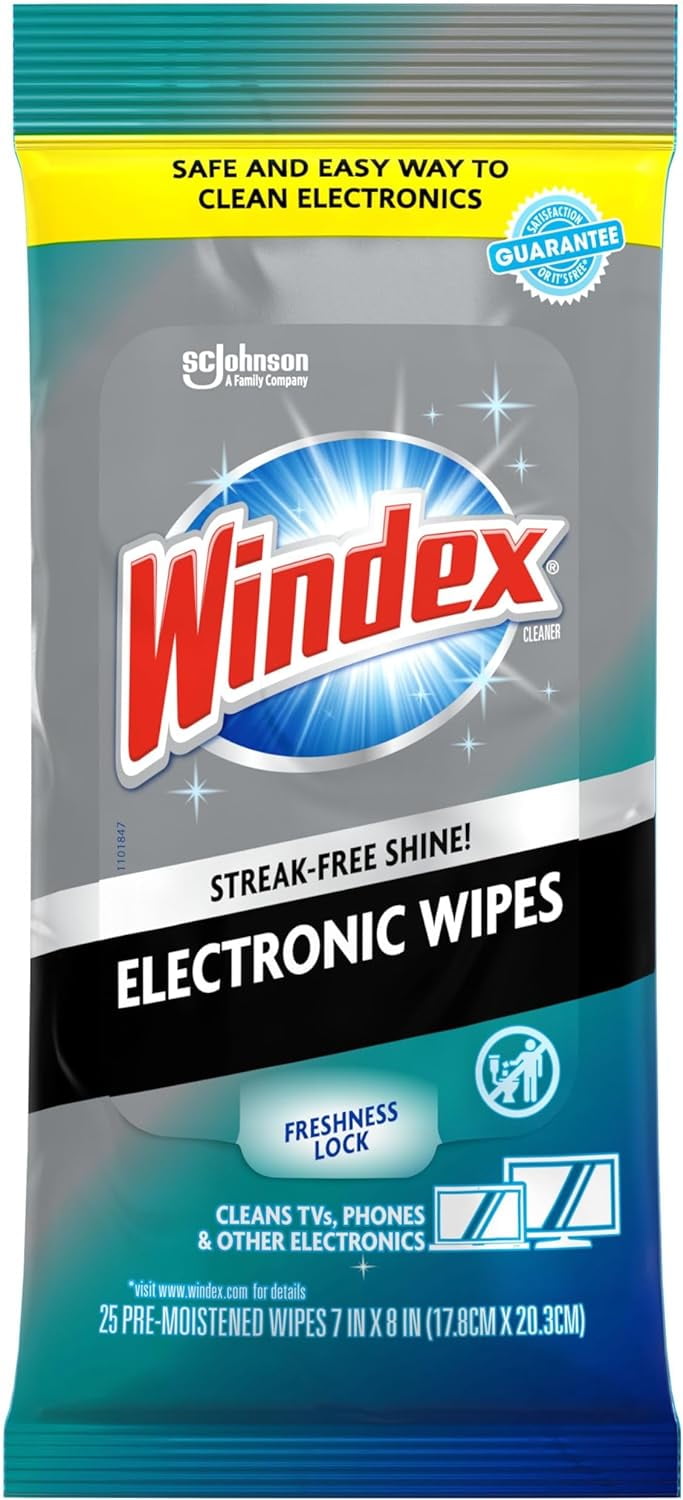 Electronic Cleaning Wipes, Pre-Moistened Screen Wipes for TVs, Phones ...