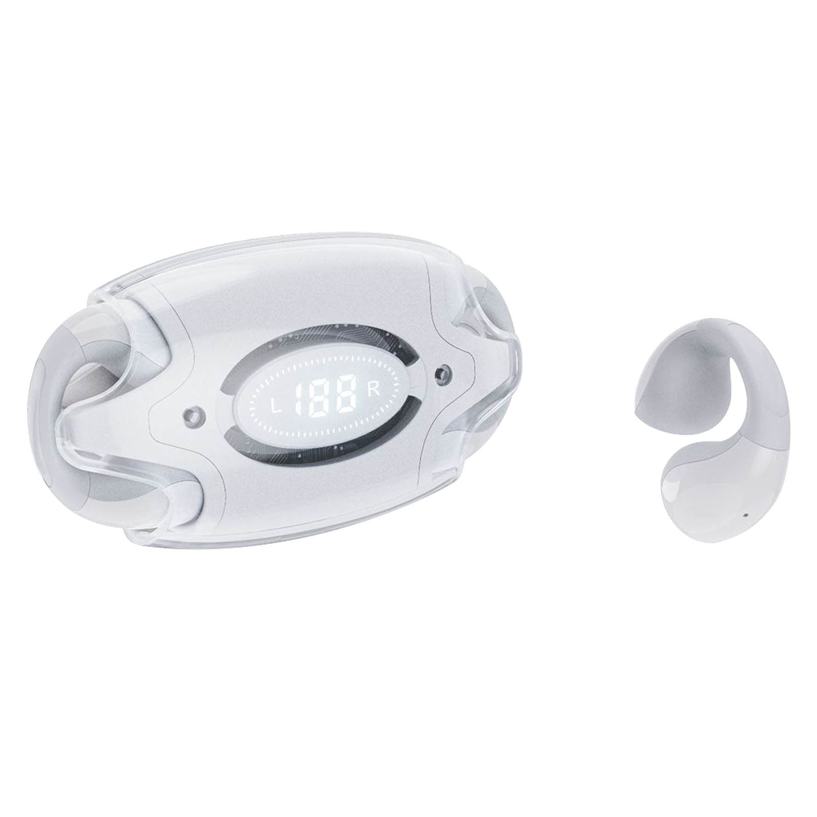 Electronic Clearance! Wireless Bluetooth Headphones QTOCIO Transparent ...