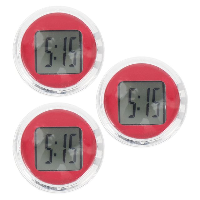 Electronic Clock Digital Pocket Watch Motorcycle Small Auto Car Mini ...