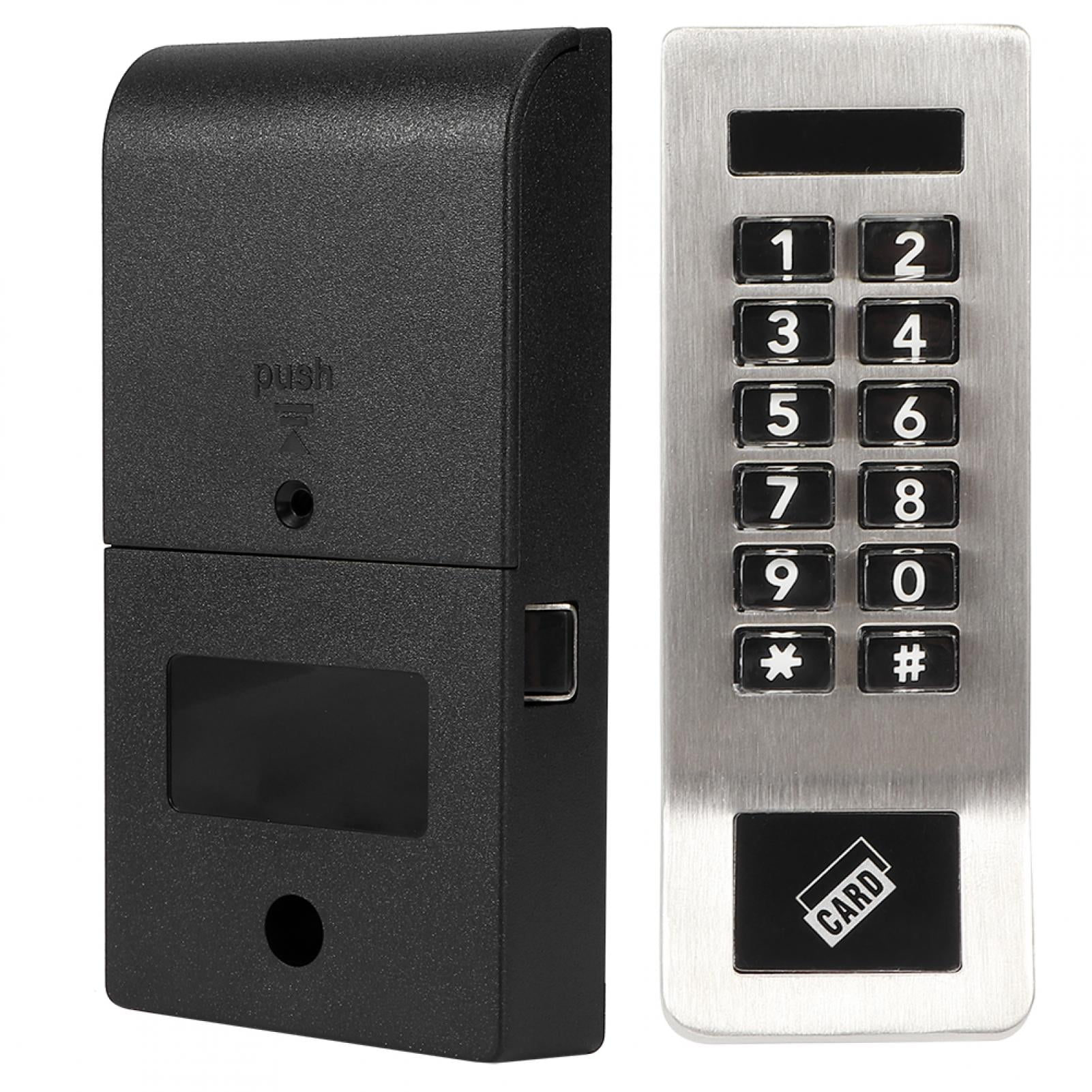Electronic Coded Lockbox, Adjustable 1,9 Digit Code Card Access, Ideal ...