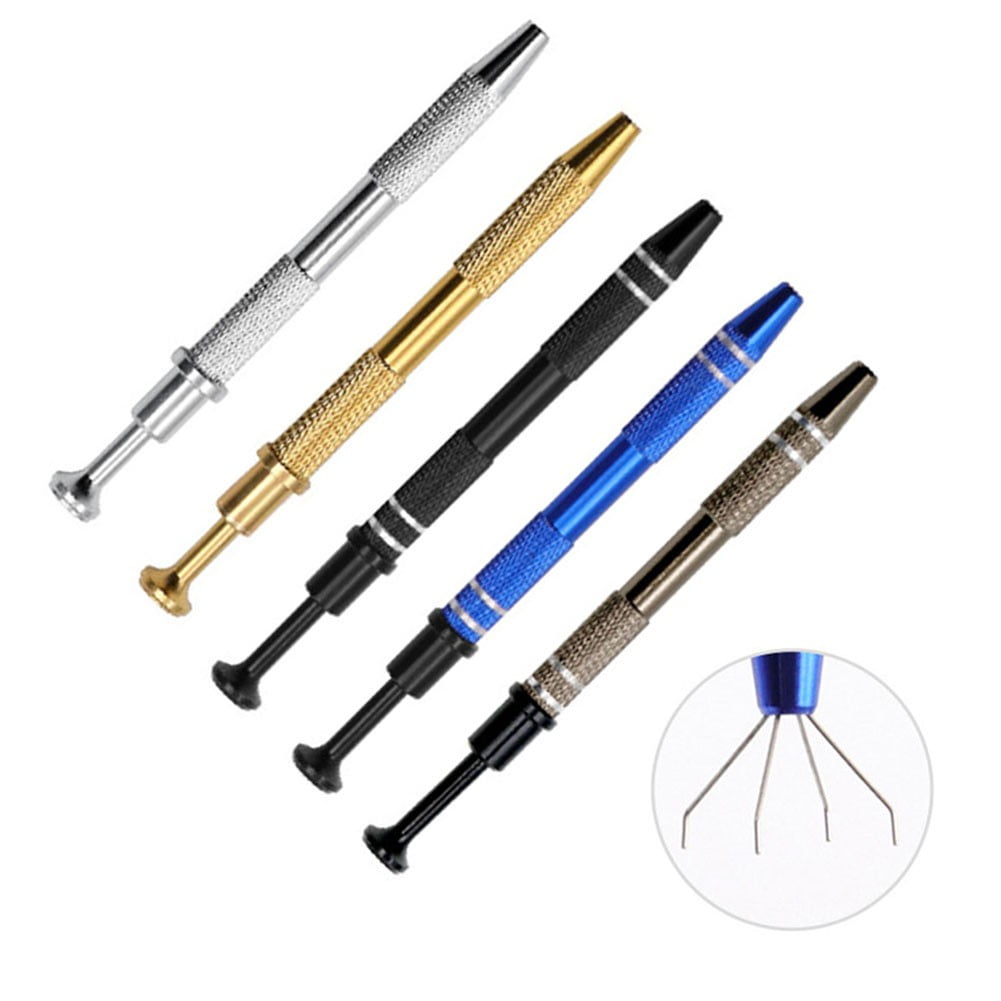Electronic Component Grabber Four Claw Chip Gripper Extractor Screw ...