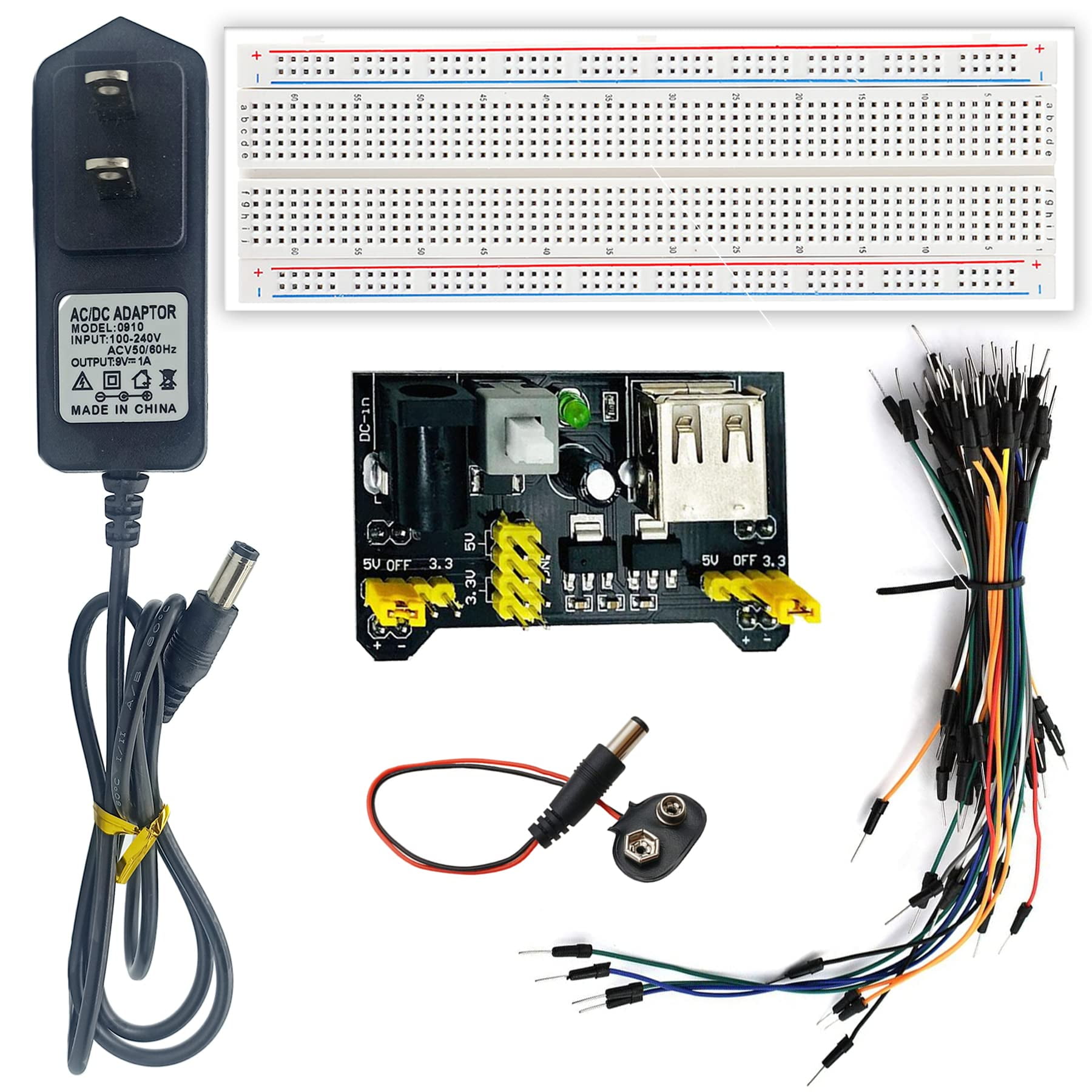 Electronic Component Power Supply RRF12 Module Assorted Kit Arduino, Raspberry Pi, UNO ...