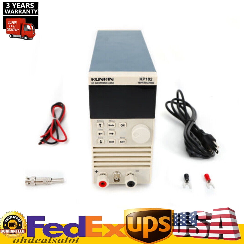 Electronic DC Load Tester 200W/150V/20A Single Channel Meter KP182 ...