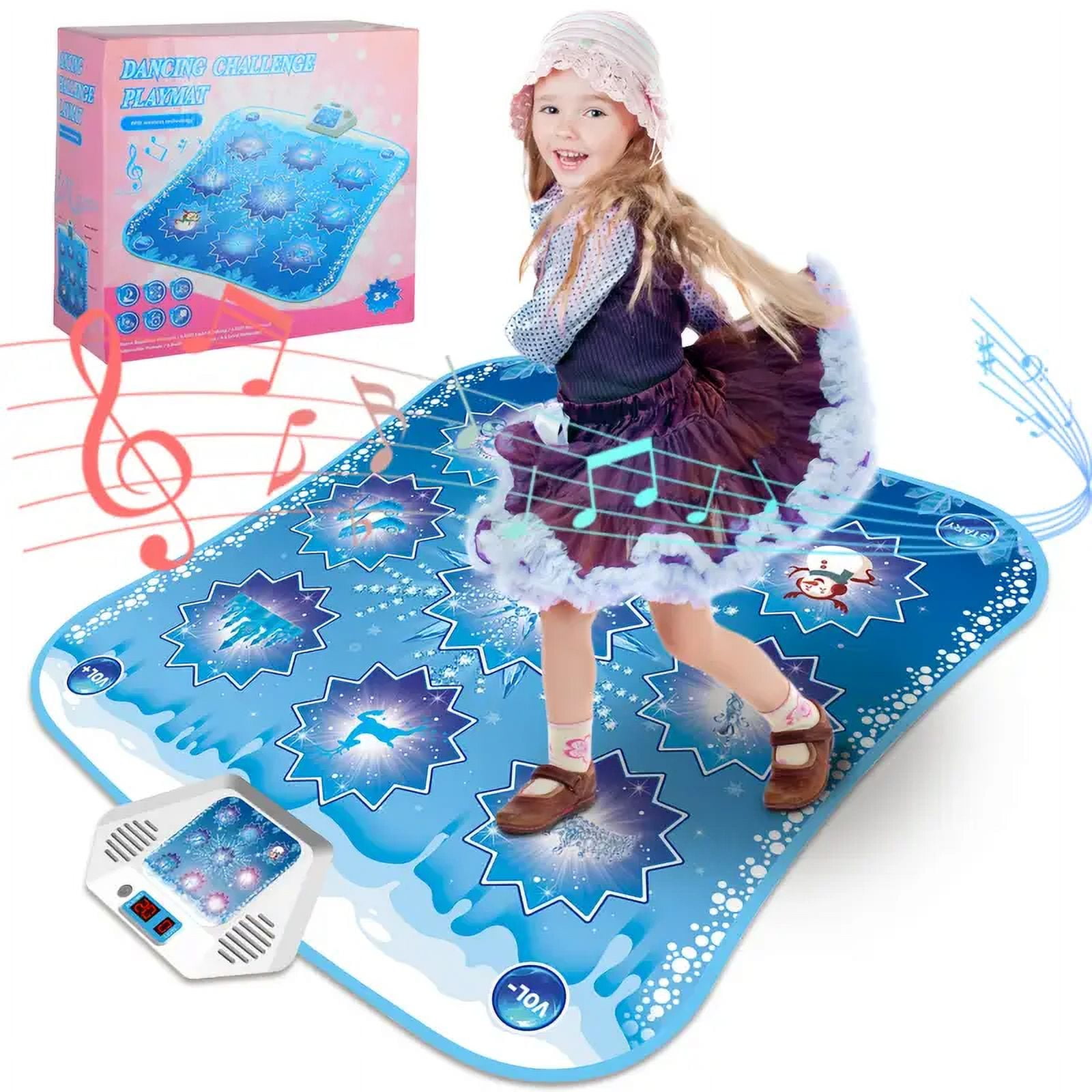 Electronic Dance Mat, 9 Play Modes, Built-in Music, Touch Sensitive ...