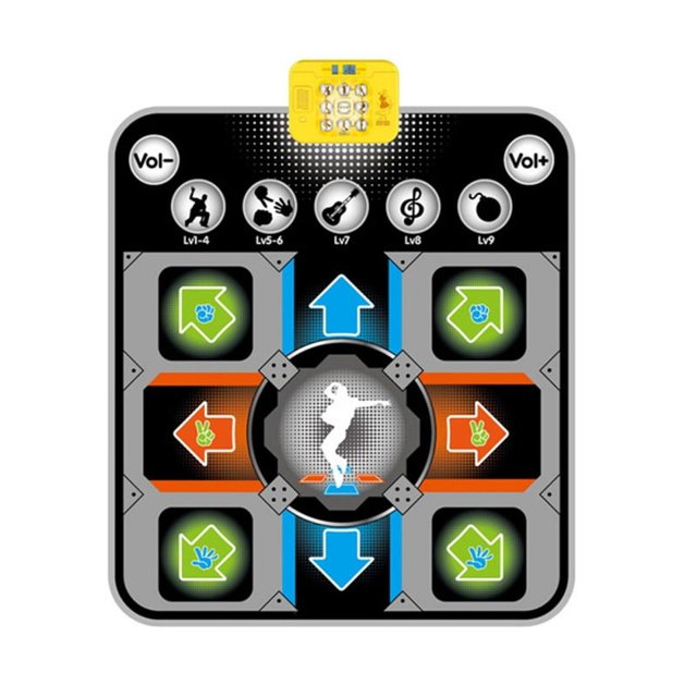 Electronic Dance Pad Multi-Function Game Pad Outdoor Music Stepping ...