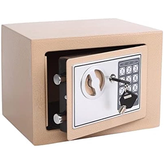 Electronic Deluxe Digital Security Safe Box Key Keypad Lock Home Office ...