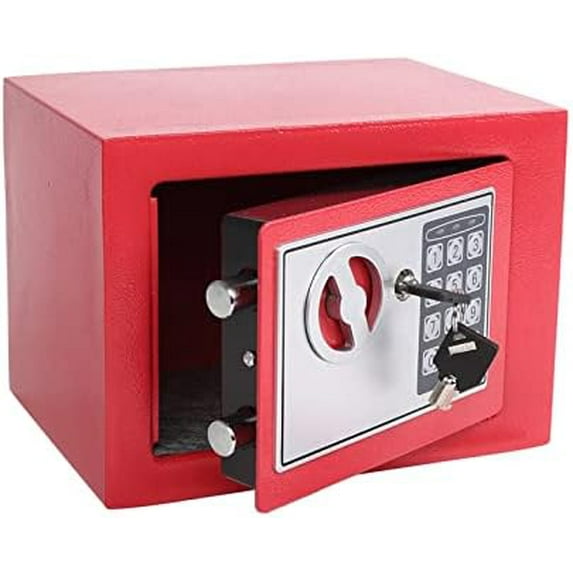 Electronic Deluxe Digital Security Safe Box Key Keypad Lock Home Office ...