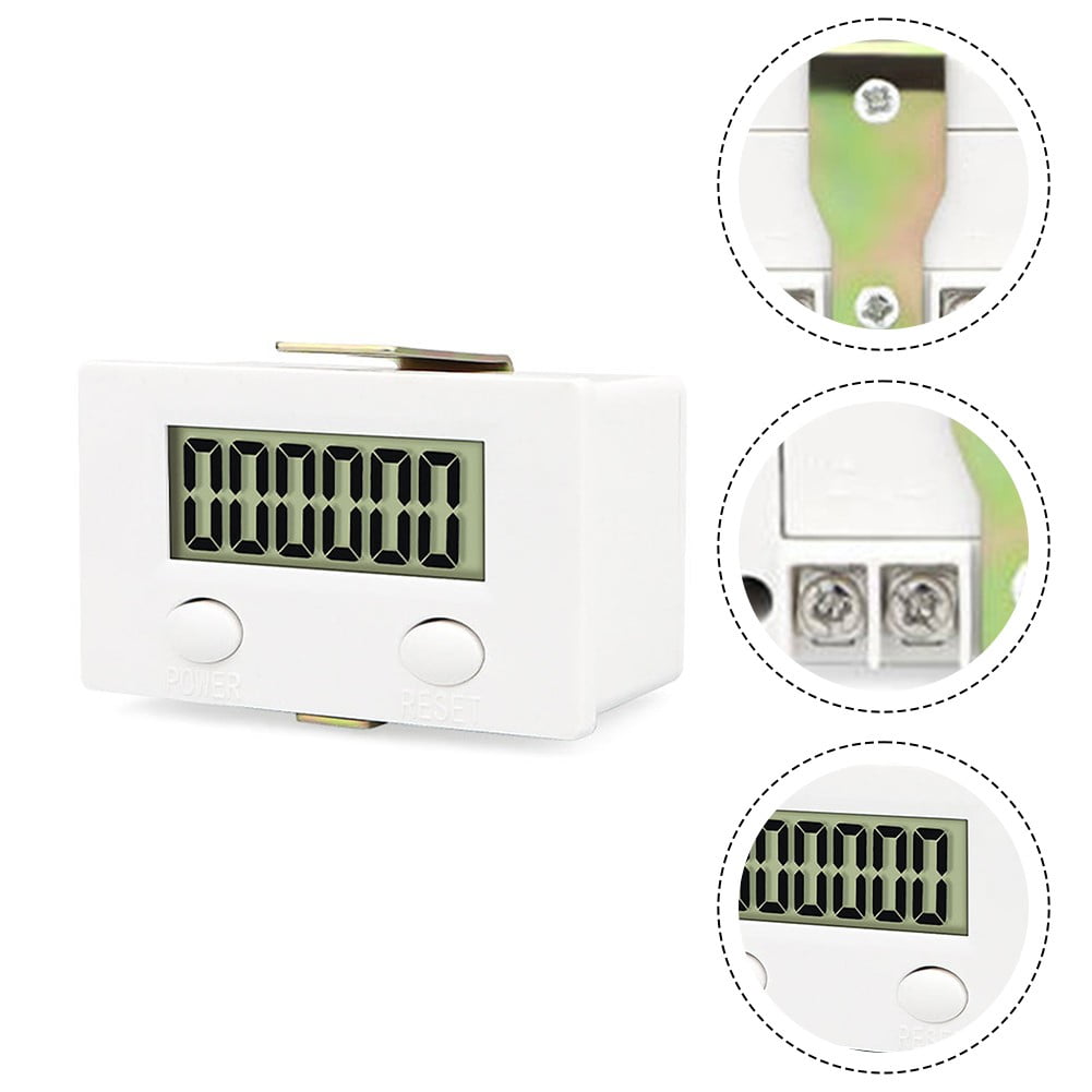 Electronic Digital 6 Counter Industrial Magnetic Sensor Switch Punch ...