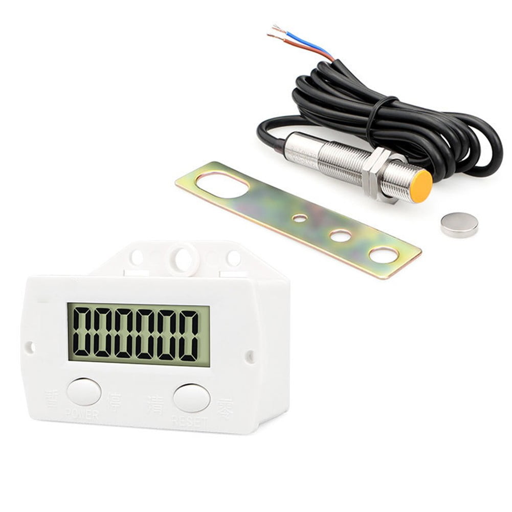 Electronic Digital 6 Counter Magnetic Induction Counter Automatic ...
