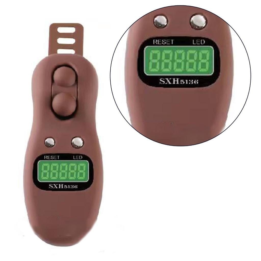 Electronic Digital Finger Counter Resettable with LED Tasbih Counter ...