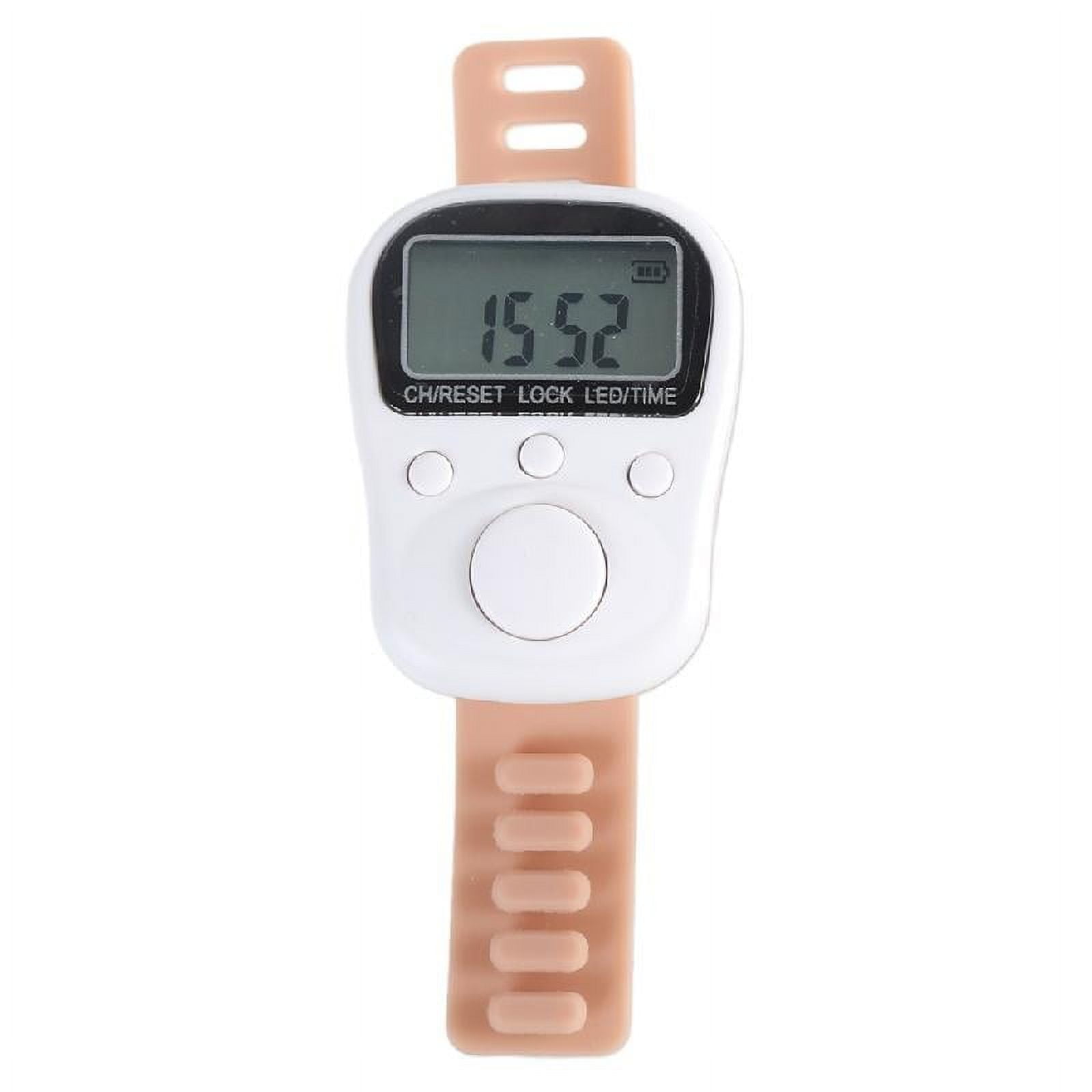 Electronic Digital Finger Rings Tally Counter Handheld Knitting Row ...